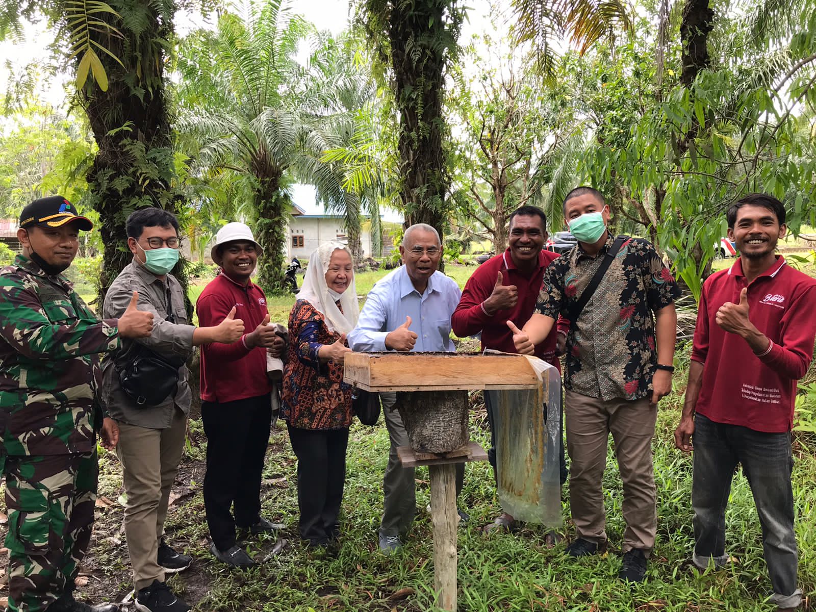 Kunjungan Dewan Pertimbangan Proper Kementrian Lingkungan Hidup dan kehutanan ke Kelompok ...